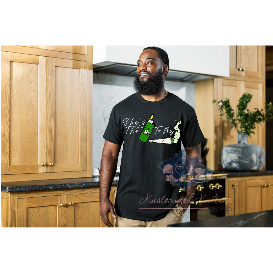 She's The Lighter To My Spliff PNG & SVG Digital Files | Mockup Includ ...